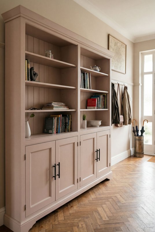 Amberley Double Storage Bookcase | Painted Furniture Company