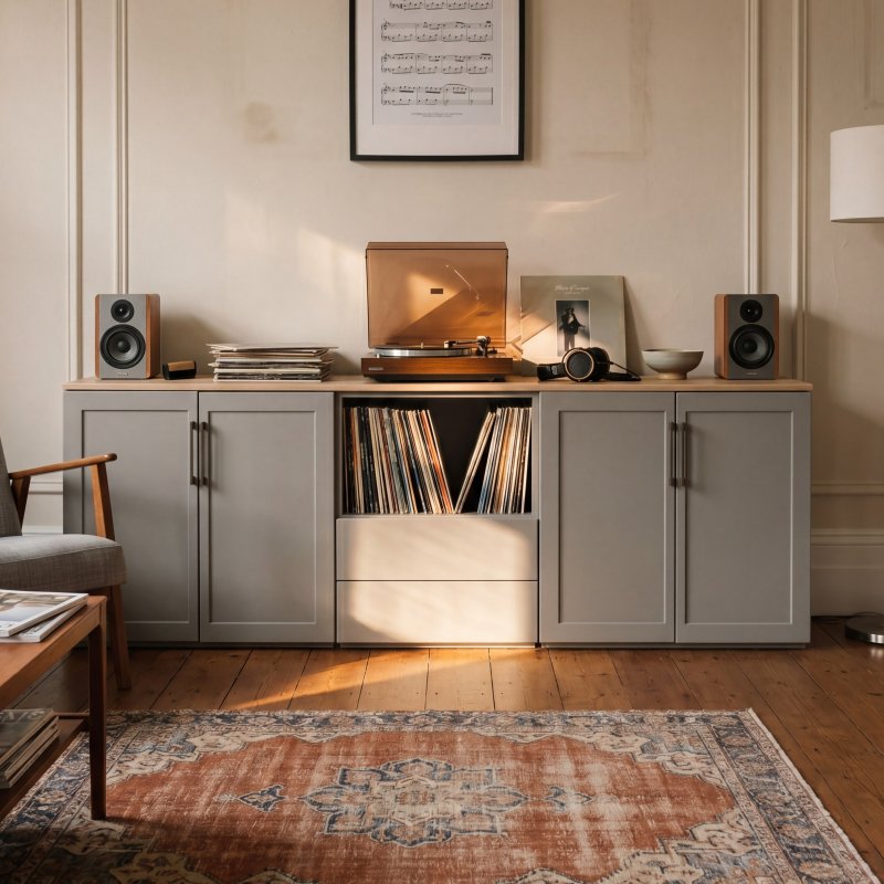 Broadway Modular Record Player Stand | Painted Furniture Co